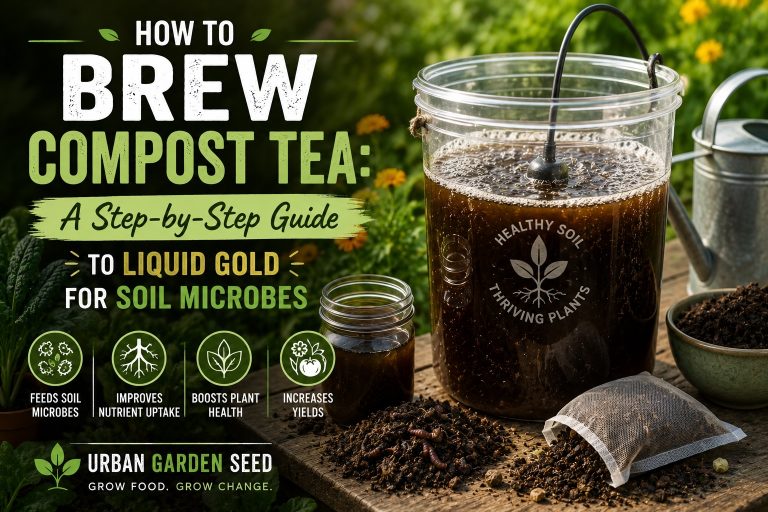 How to Brew Compost Tea: A Step-by-Step Guide to Liquid Gold for Soil ...